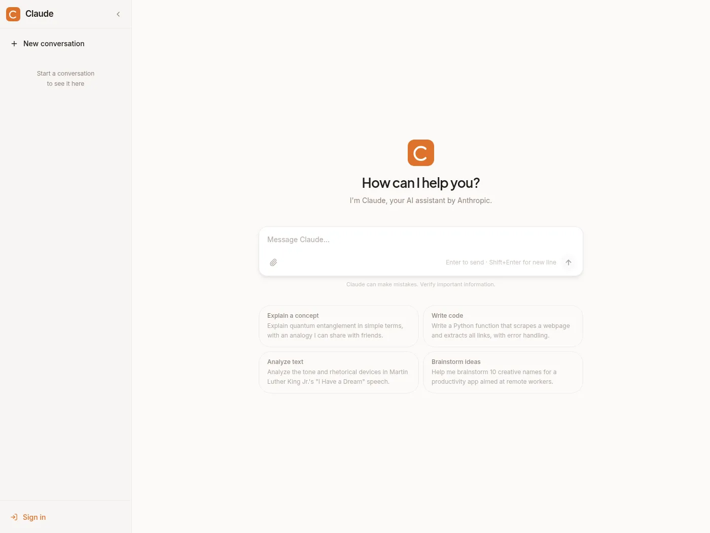 Claude Sonnet 4.6 Clone
