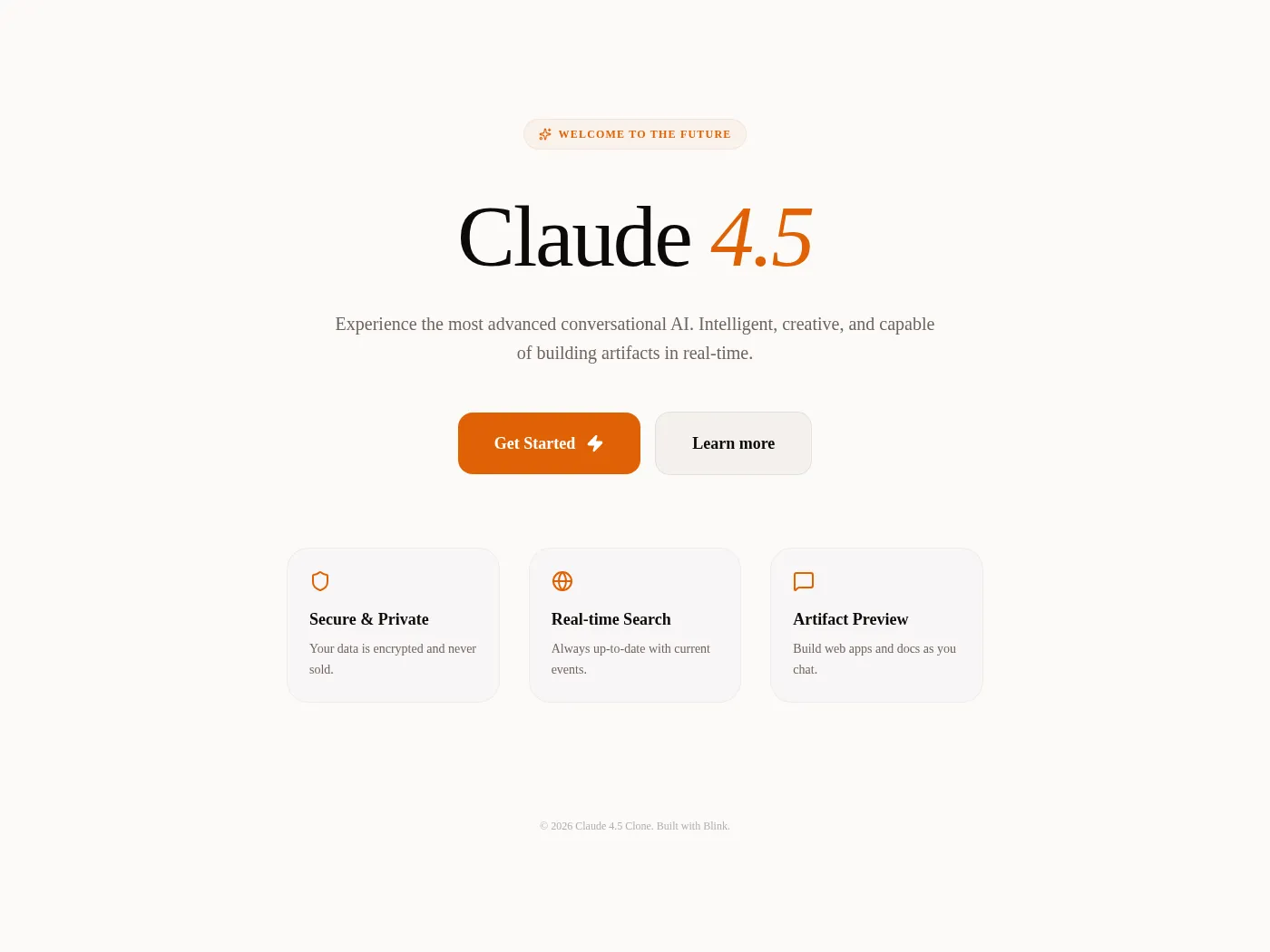 Claude Sonnet 4.5 Clone