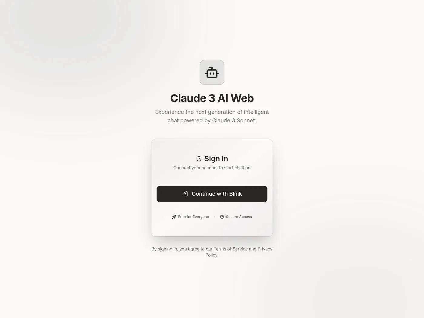 Claude 3 AI Web
