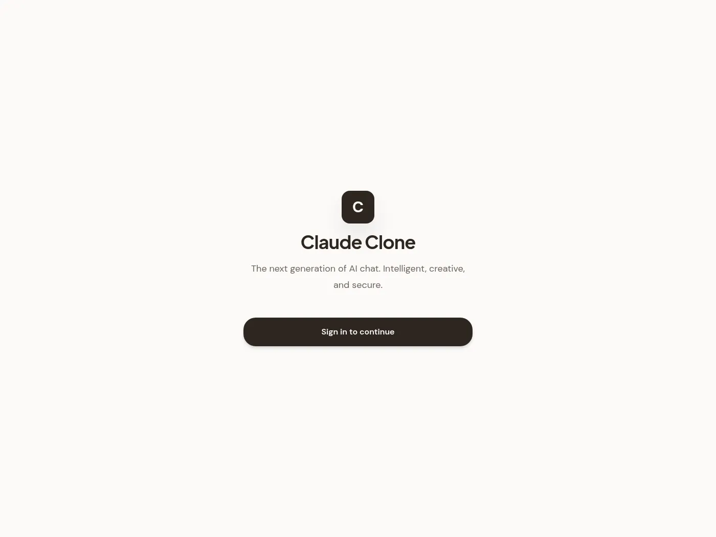 ClaudeAI Clone