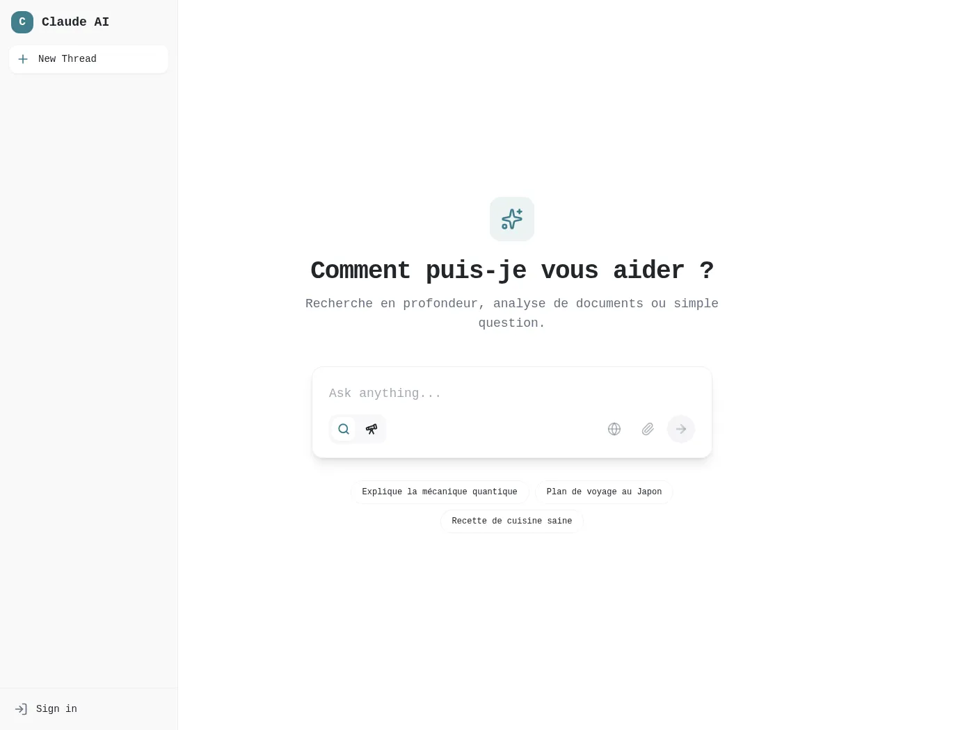 ClaudeAI Generator
