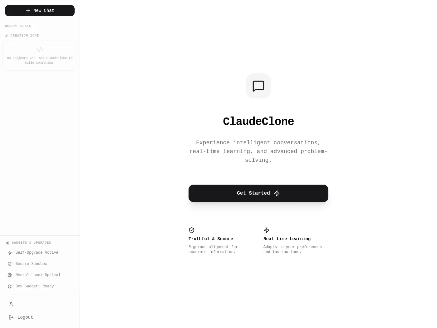 ClaudeClone Chatbot