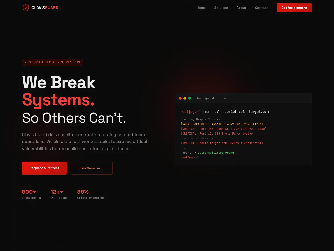 Clavis Guard Web Presence