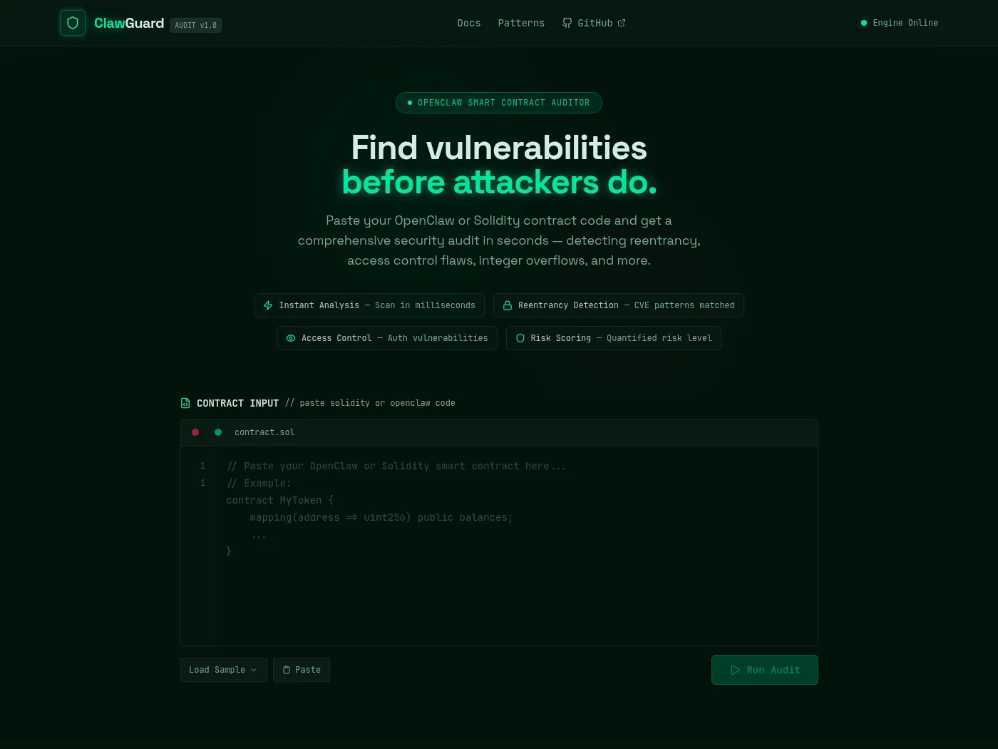 ClawGuard Audit Tool