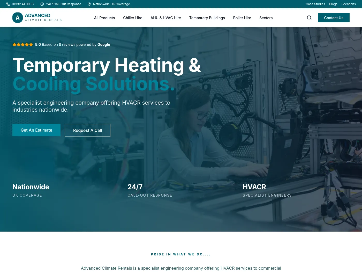 Clean HomePage Template