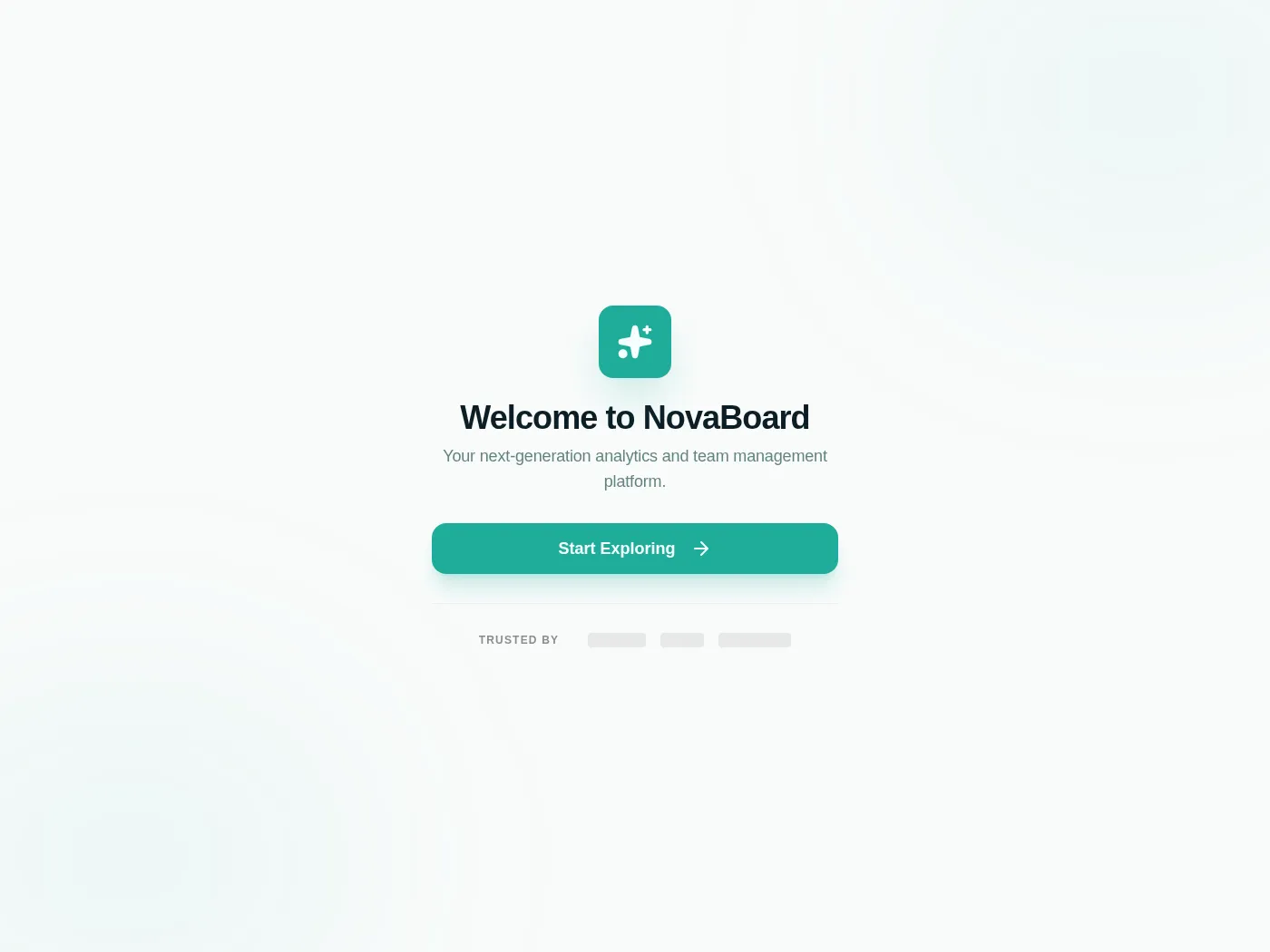 Minimalist React Dashboard