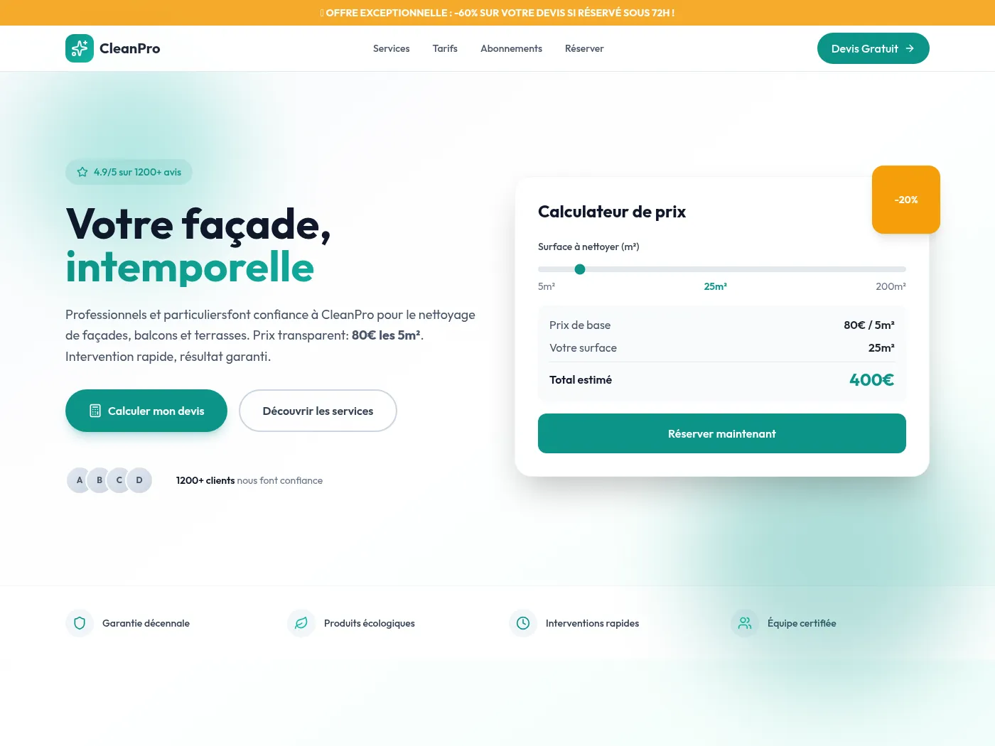 CleanEase Pro App