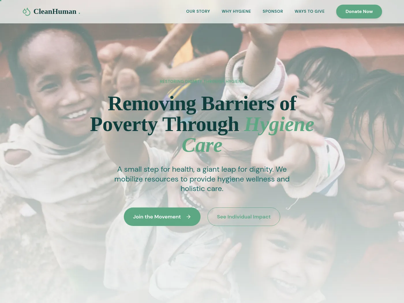 CleanHuman Web Initiative