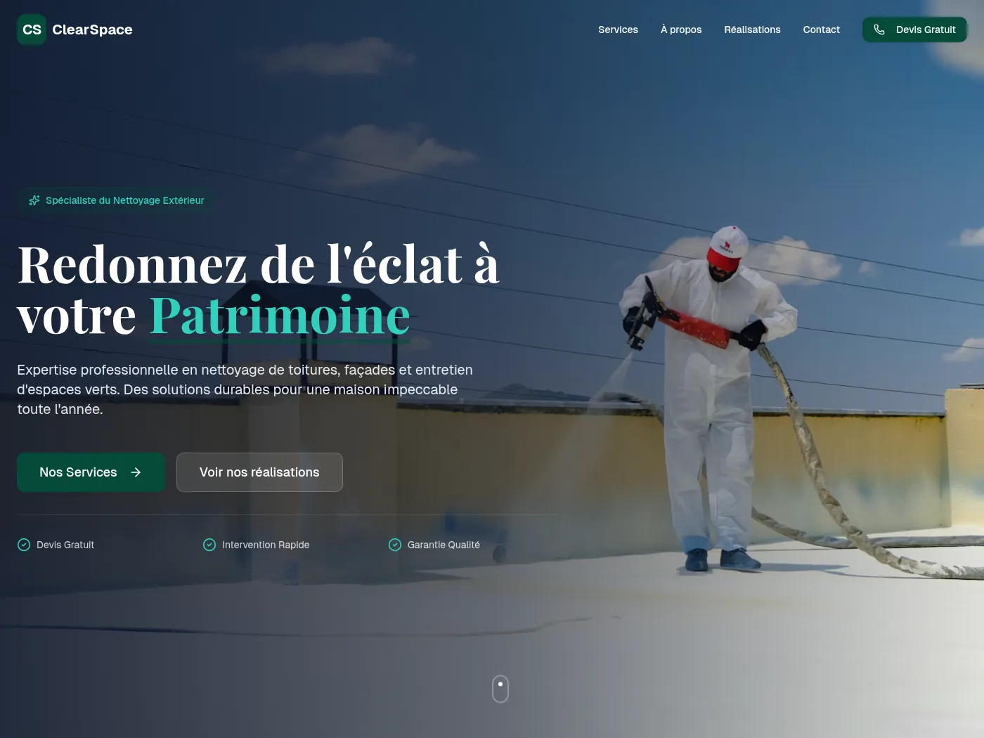 ClearSpace Services Site