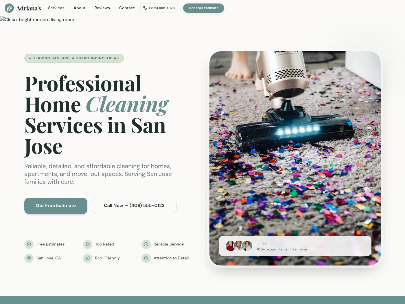 Adriana's Clean Home Site