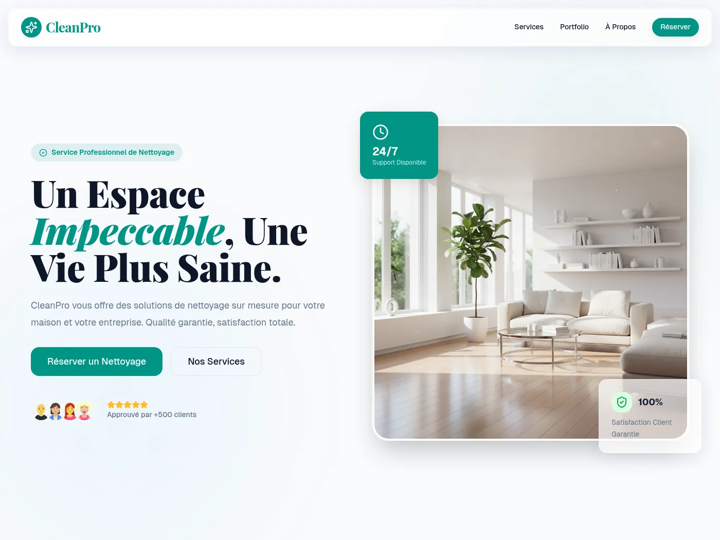 CleanPro Web Presence