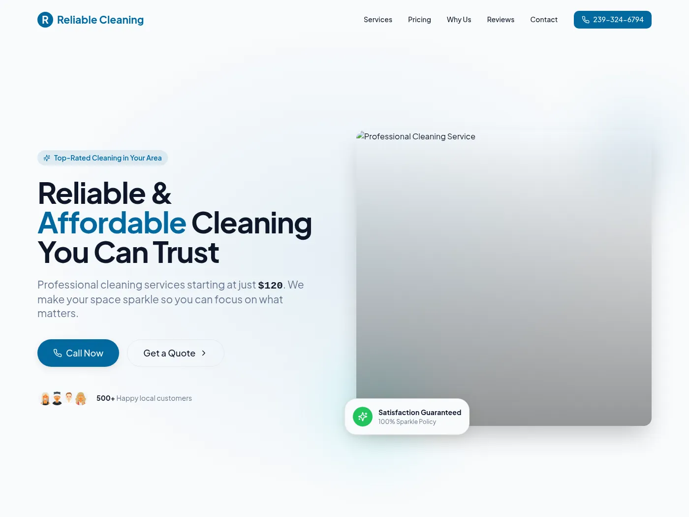 CleanNest Website