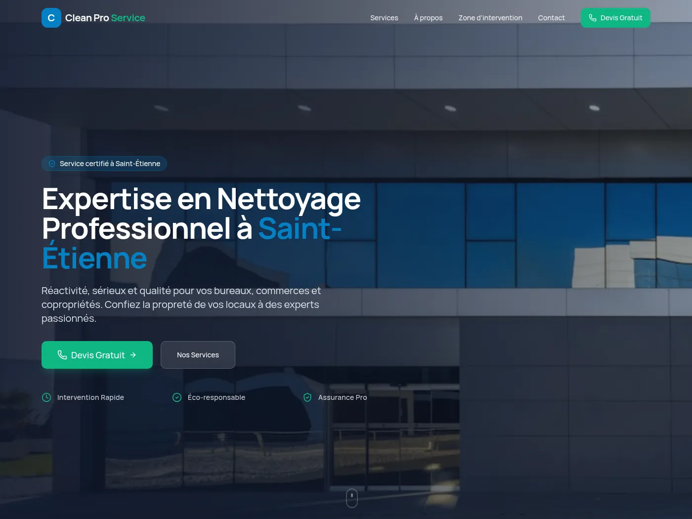 Clean Pro Service Site