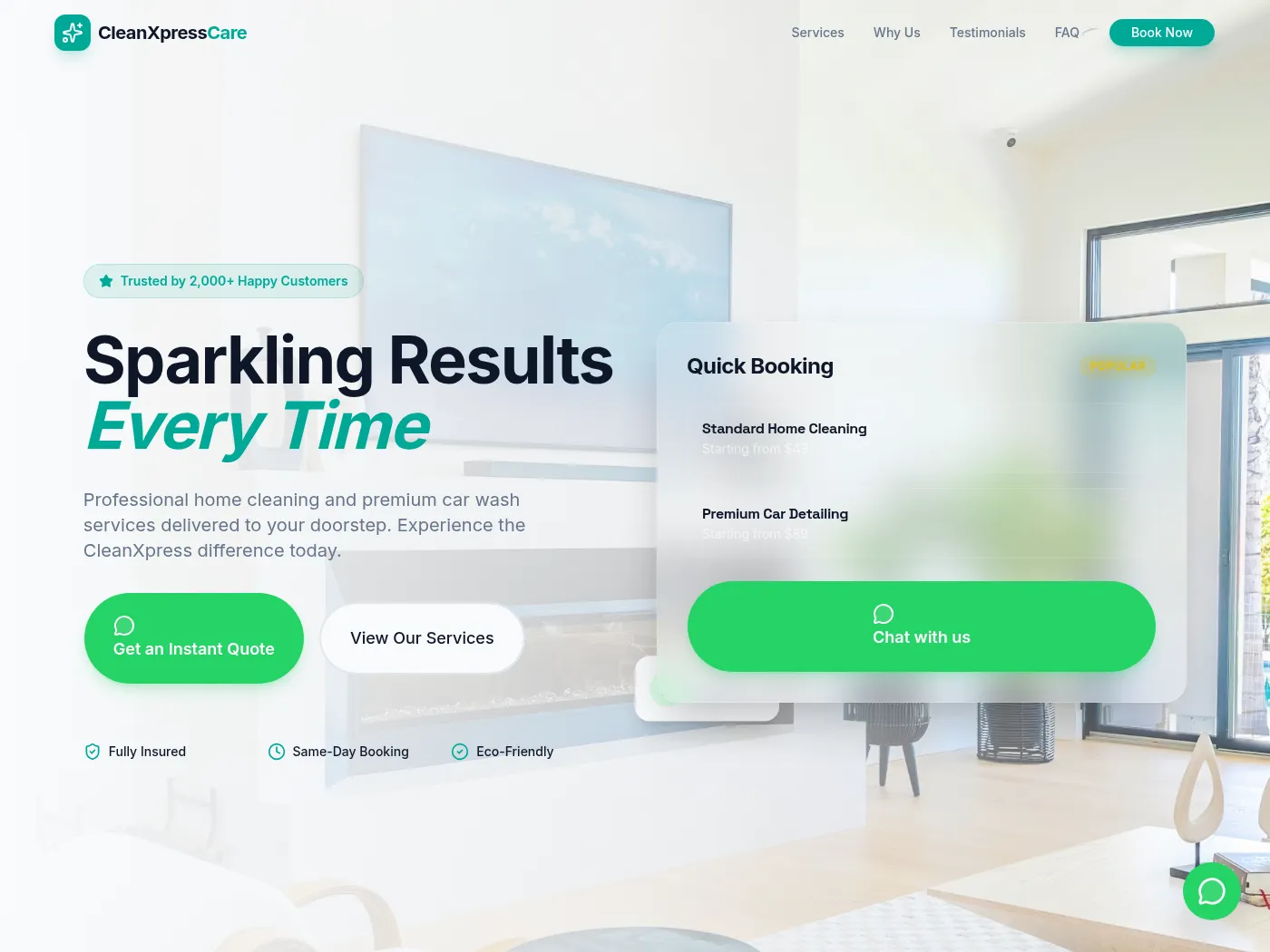 CleanXpress Care Web