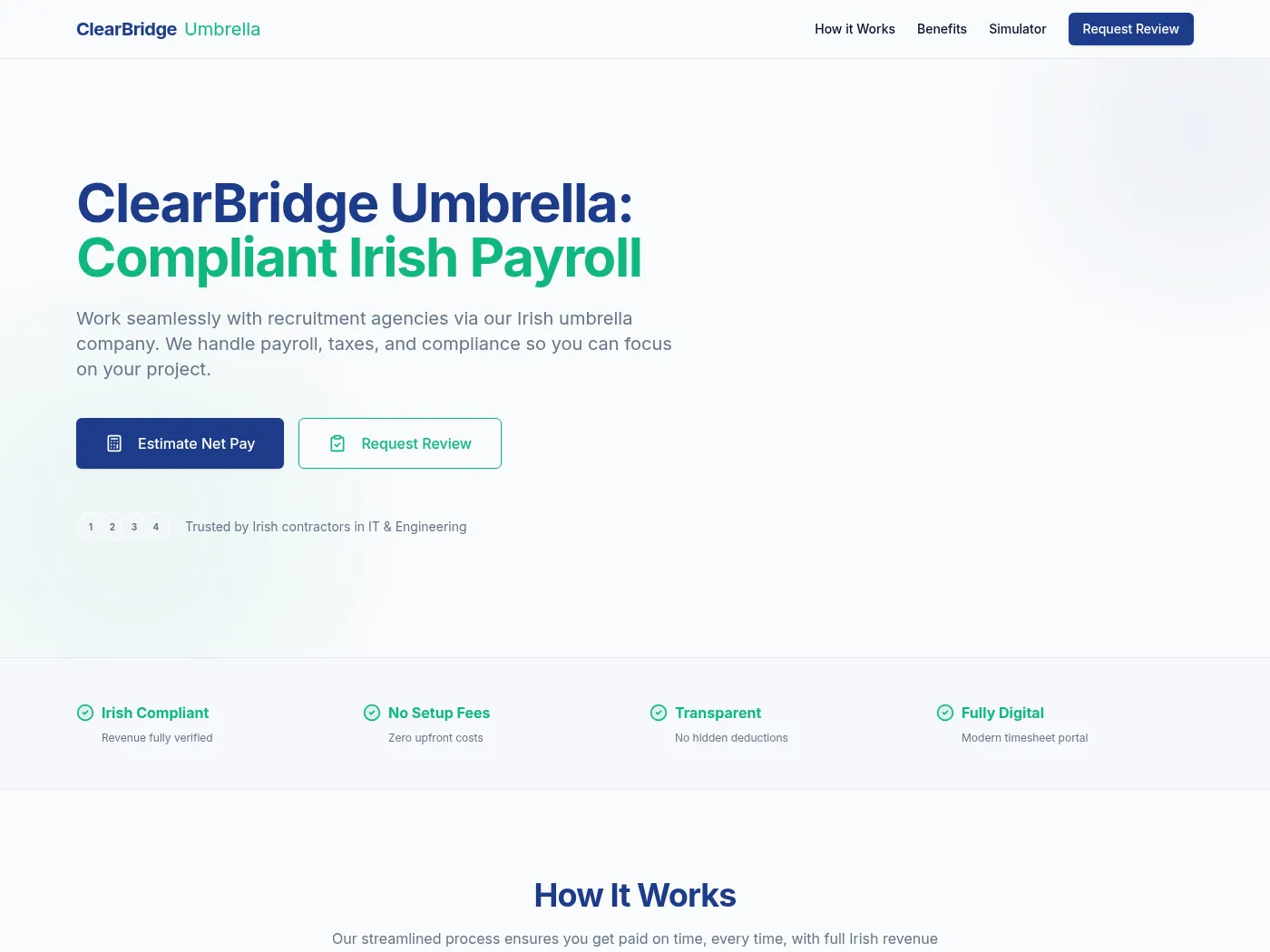 ClearBridge Umbrella Landing