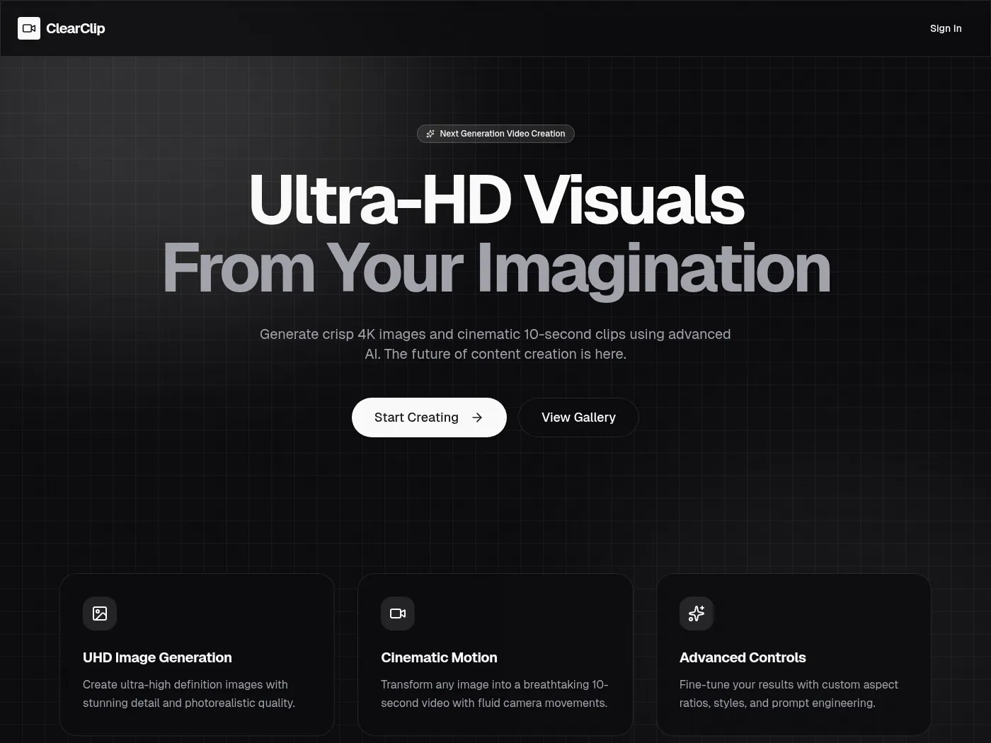 ClearClip Video Creator
