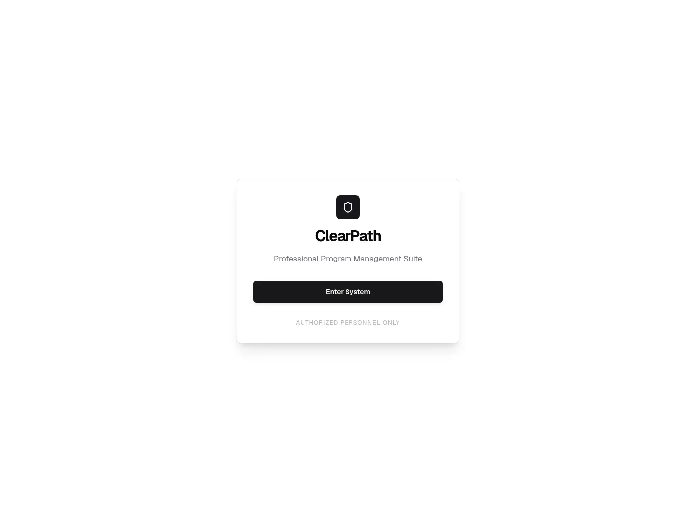 ClearPath Admin Suite