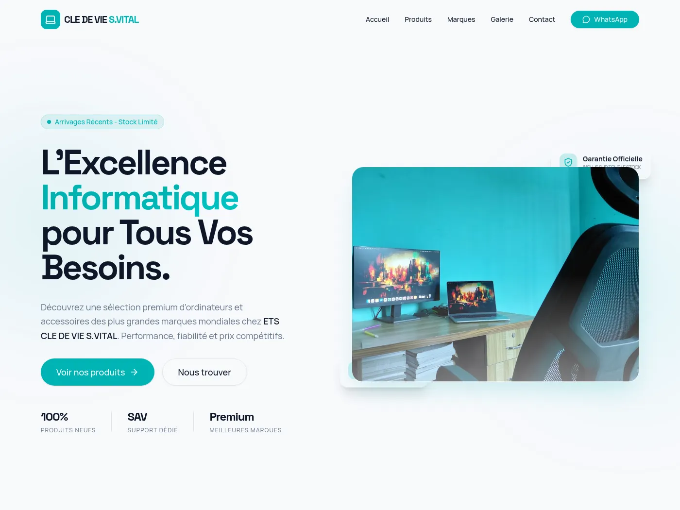 CLE DE VIE Tech Store