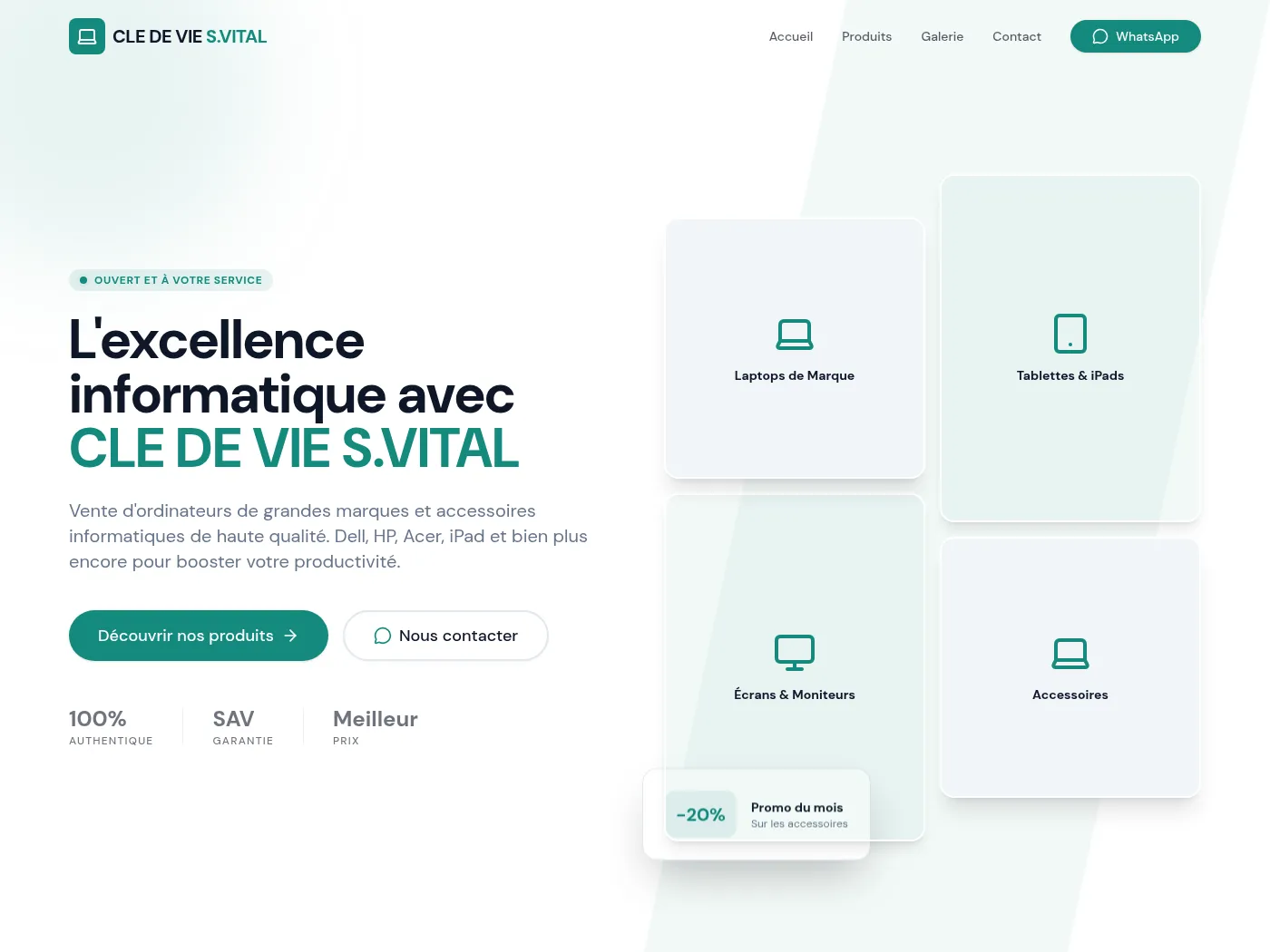 ETS CLE DE VIE S.VITAL Site