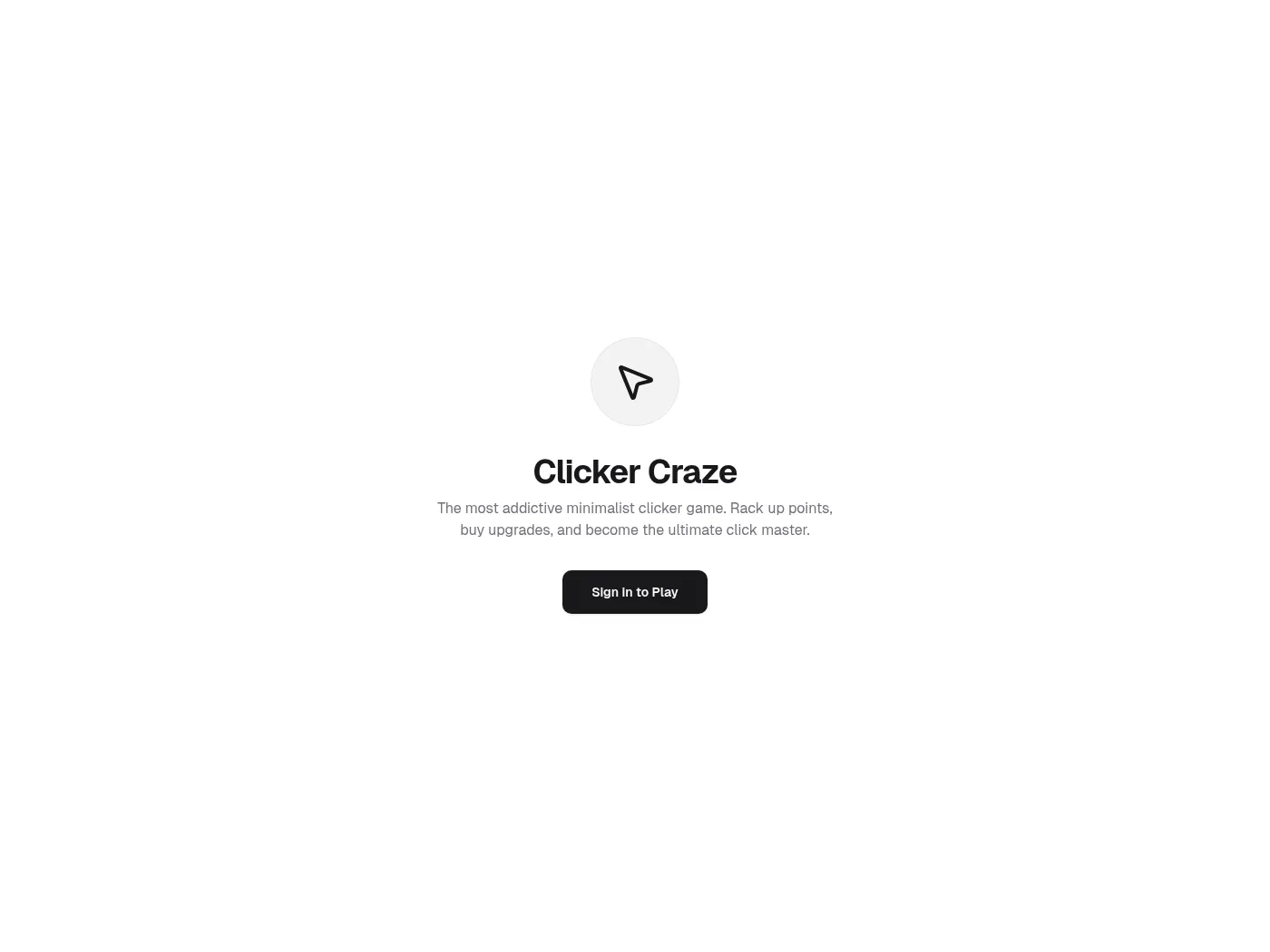 Clicker Craze