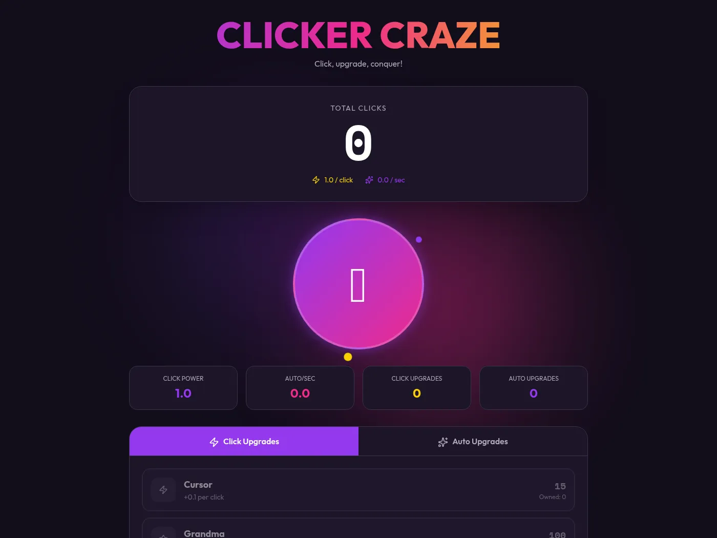 Clicker Craze
