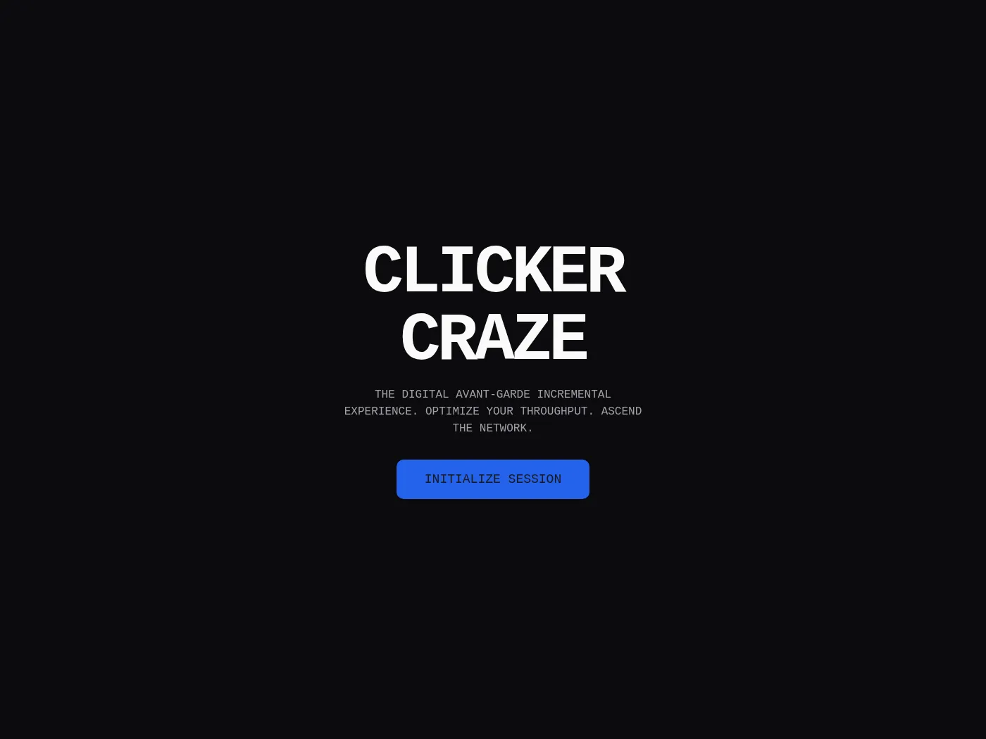 Clicker Craze