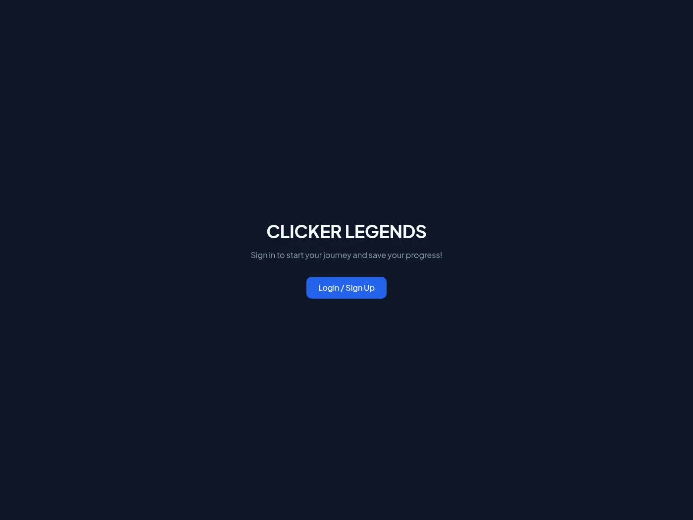 Clicker Legends