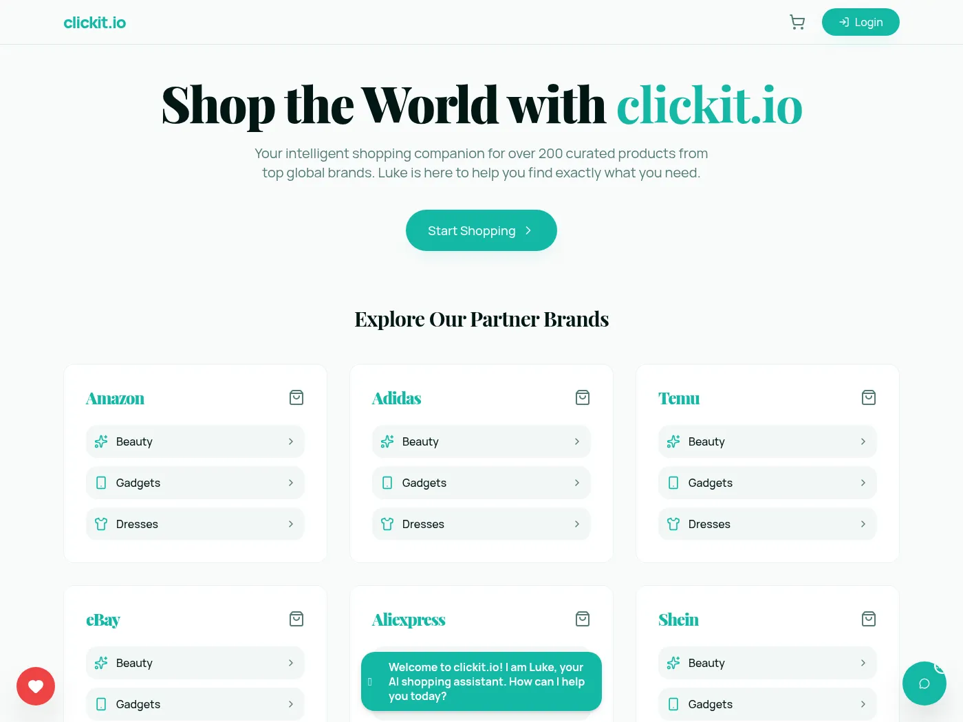 Clickit.io Shopping AI