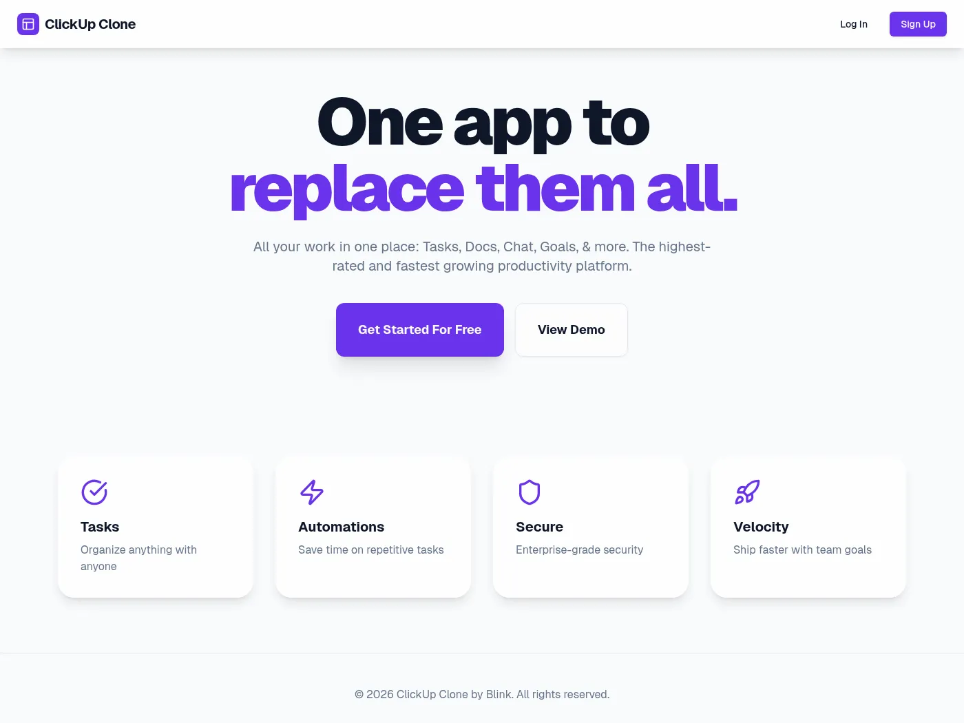 ClickUp Clone
