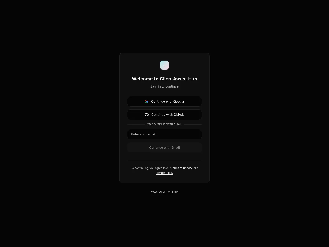ClientAssist Hub
