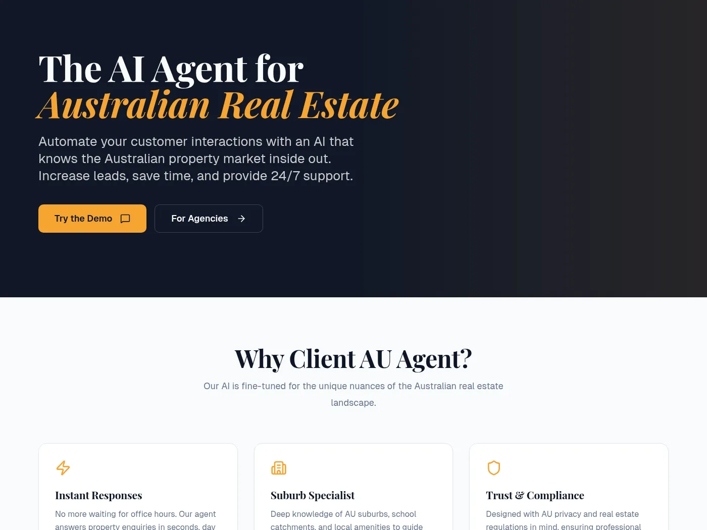 Client AU Agent