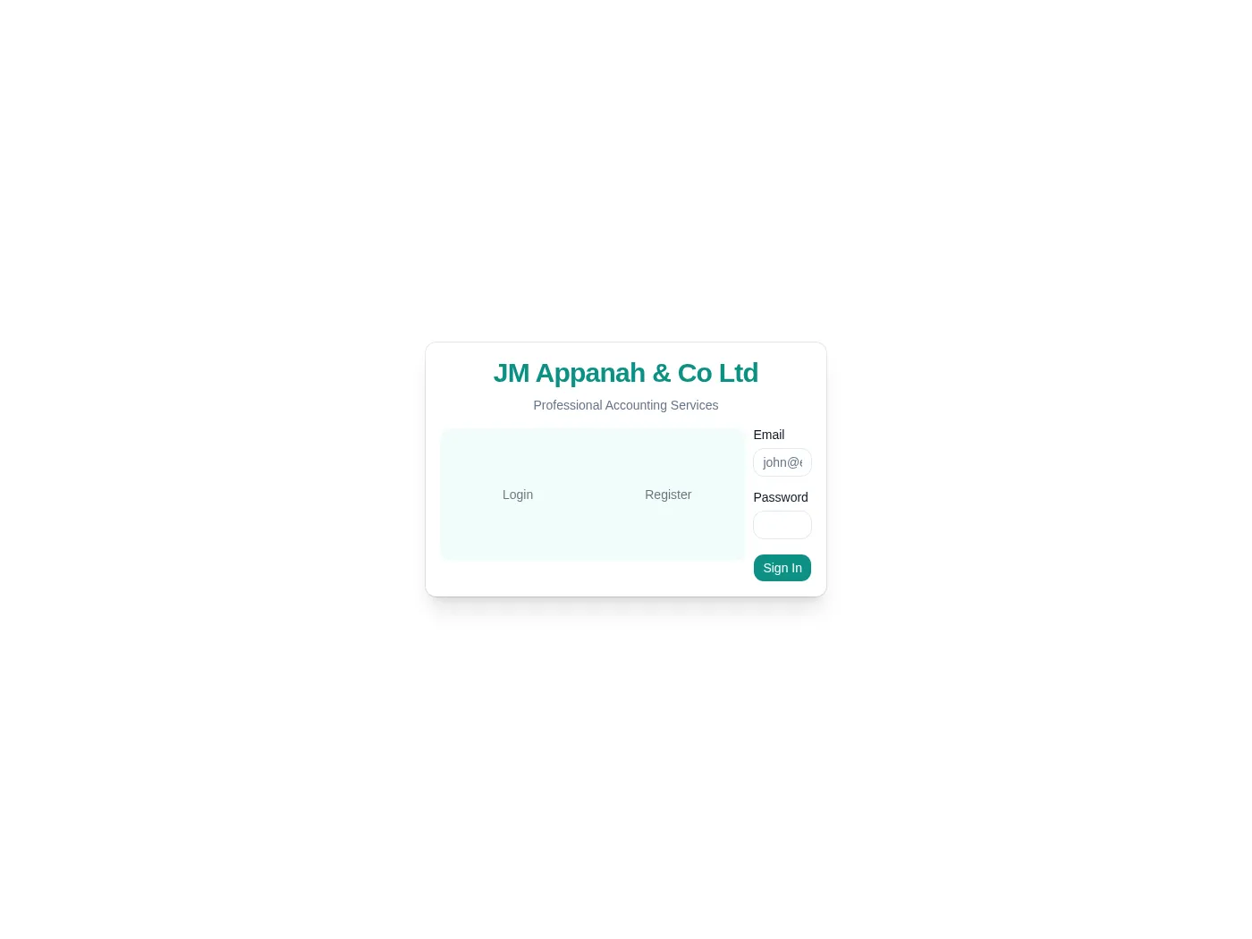 JM Appanah Client Connect