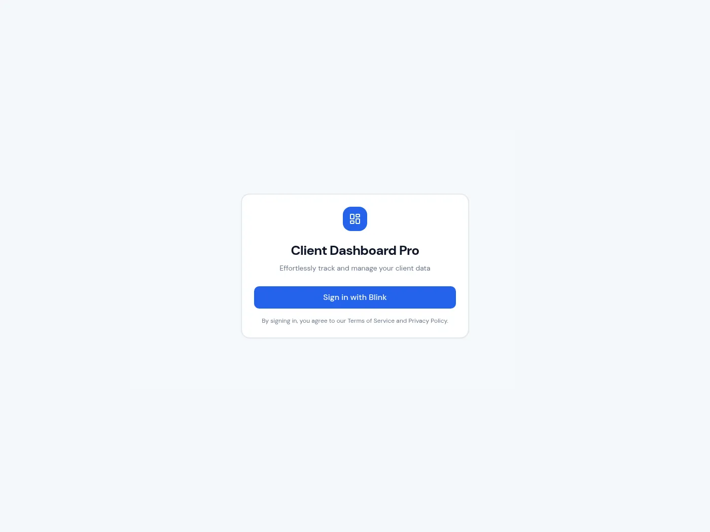 Client Dashboard Pro