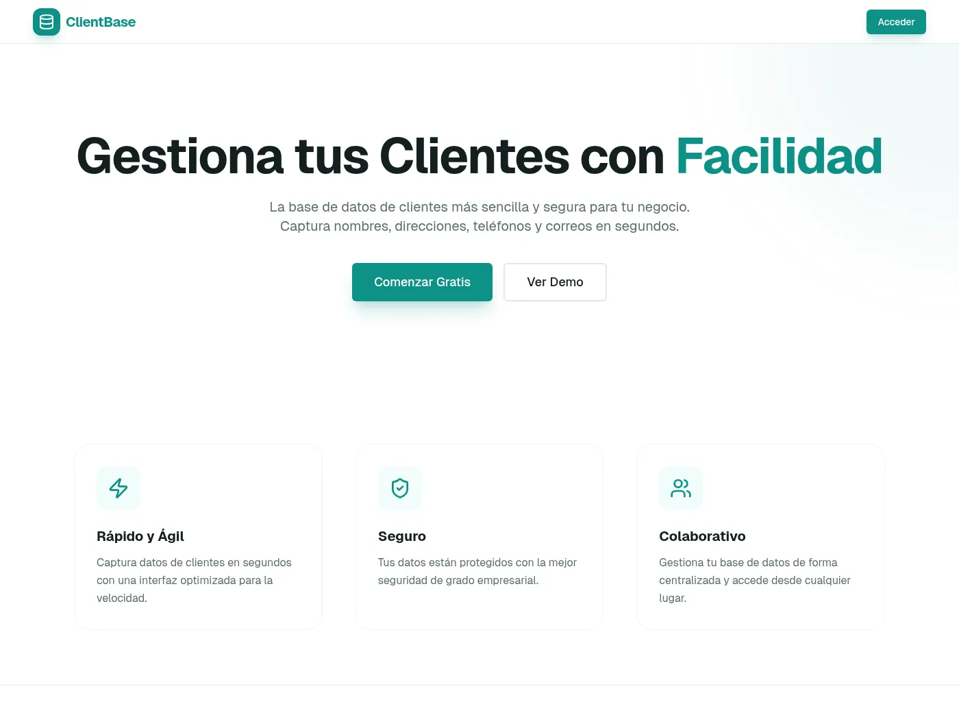 ClientBase Web