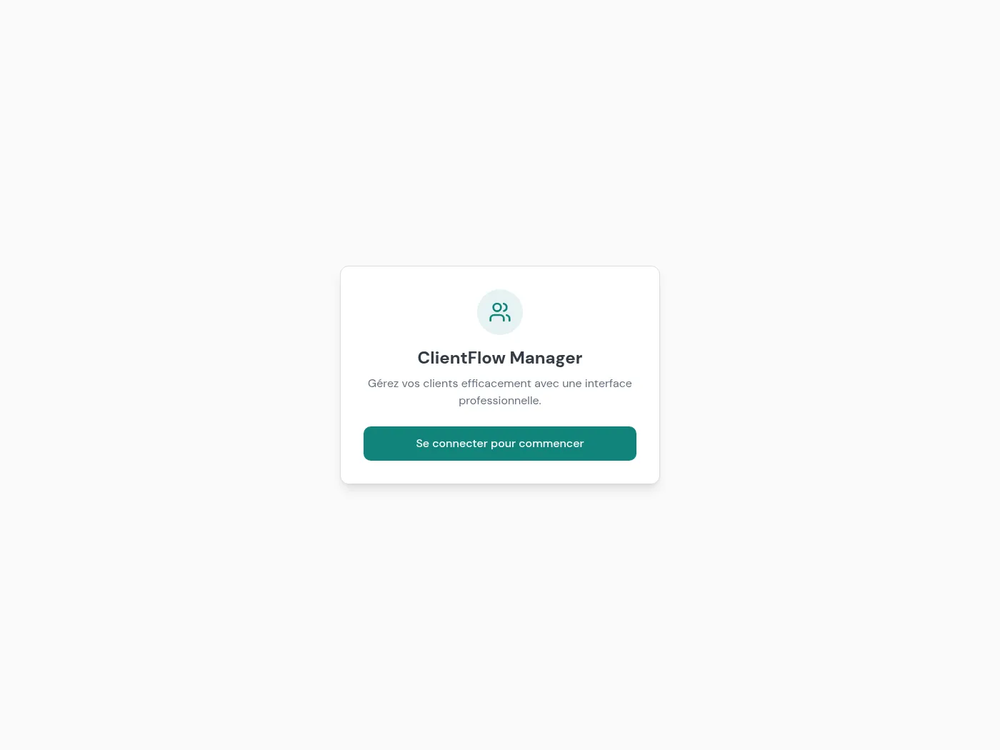 ClientFlow Manager