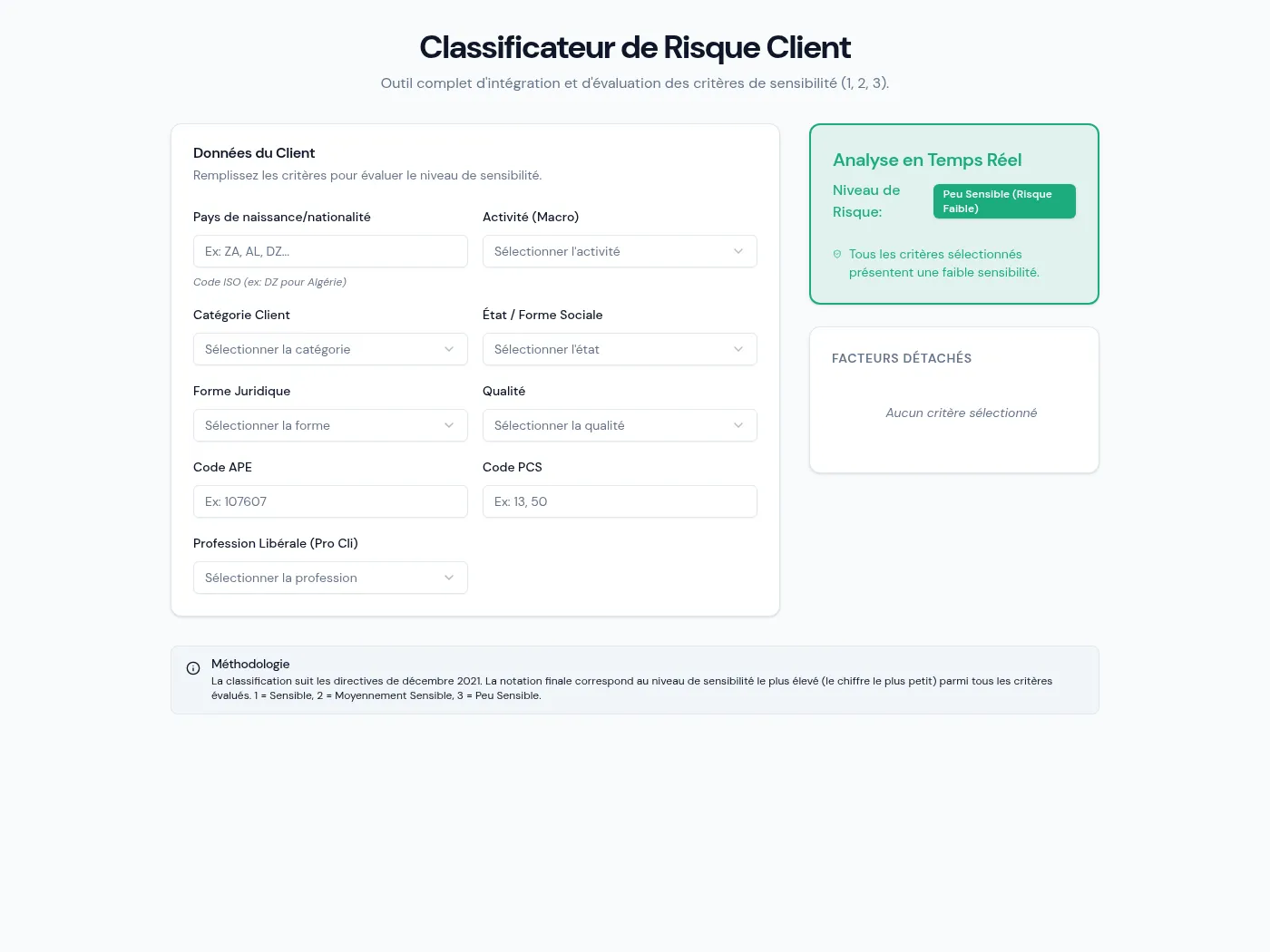 Client Risk Classifier