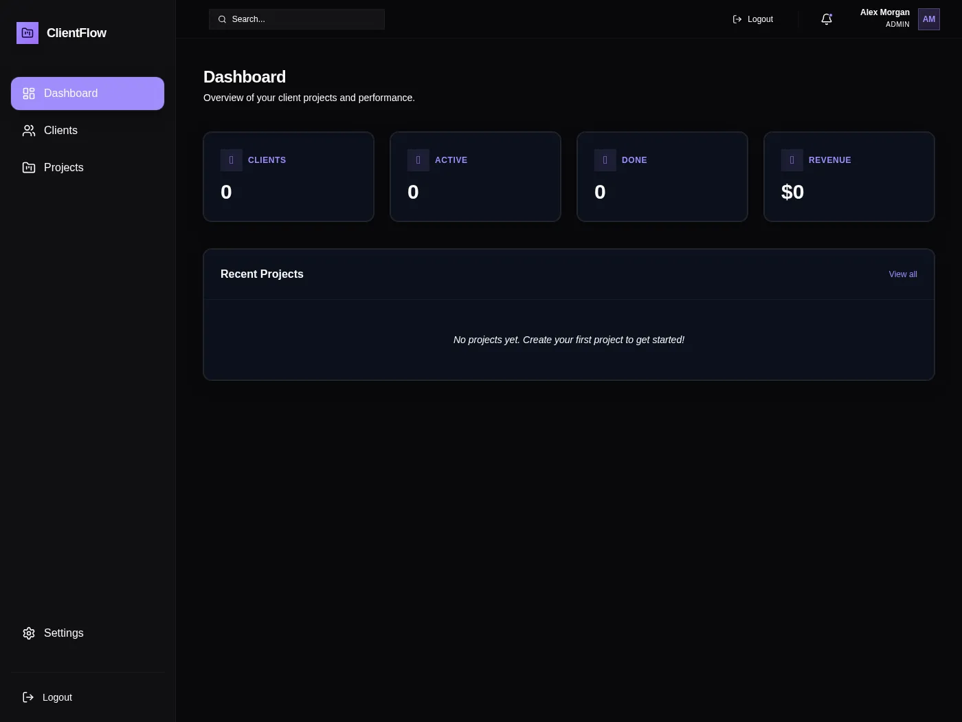 ClientFlow Tracker