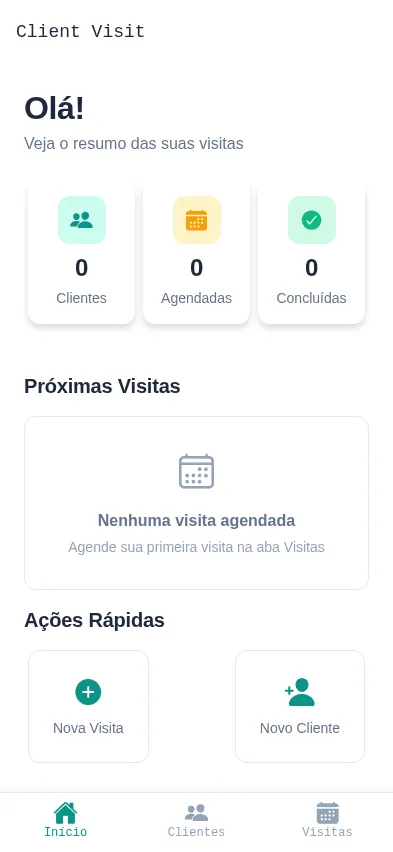 Client Visit App
