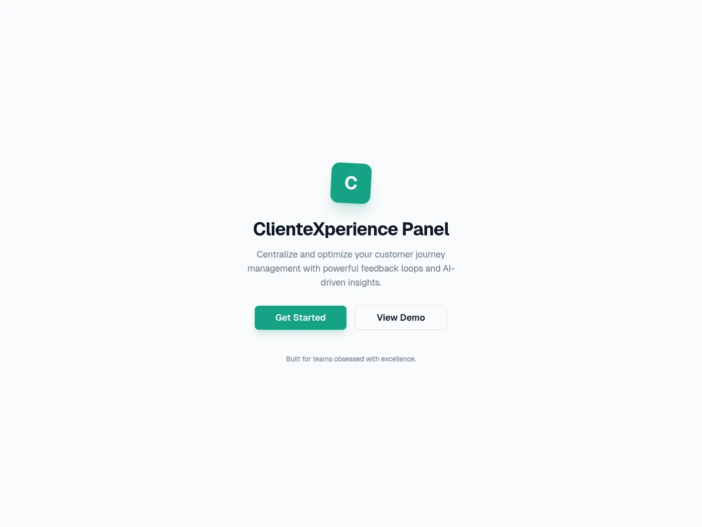 ClienteXperience Panel