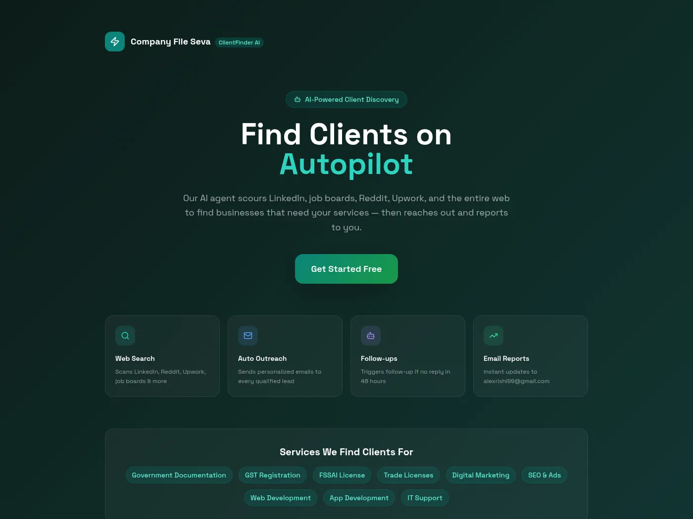 ClientFinder AI Agent