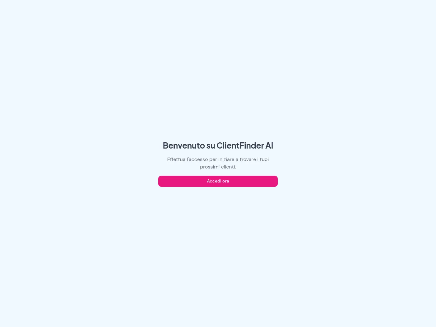 ClientFinder AI