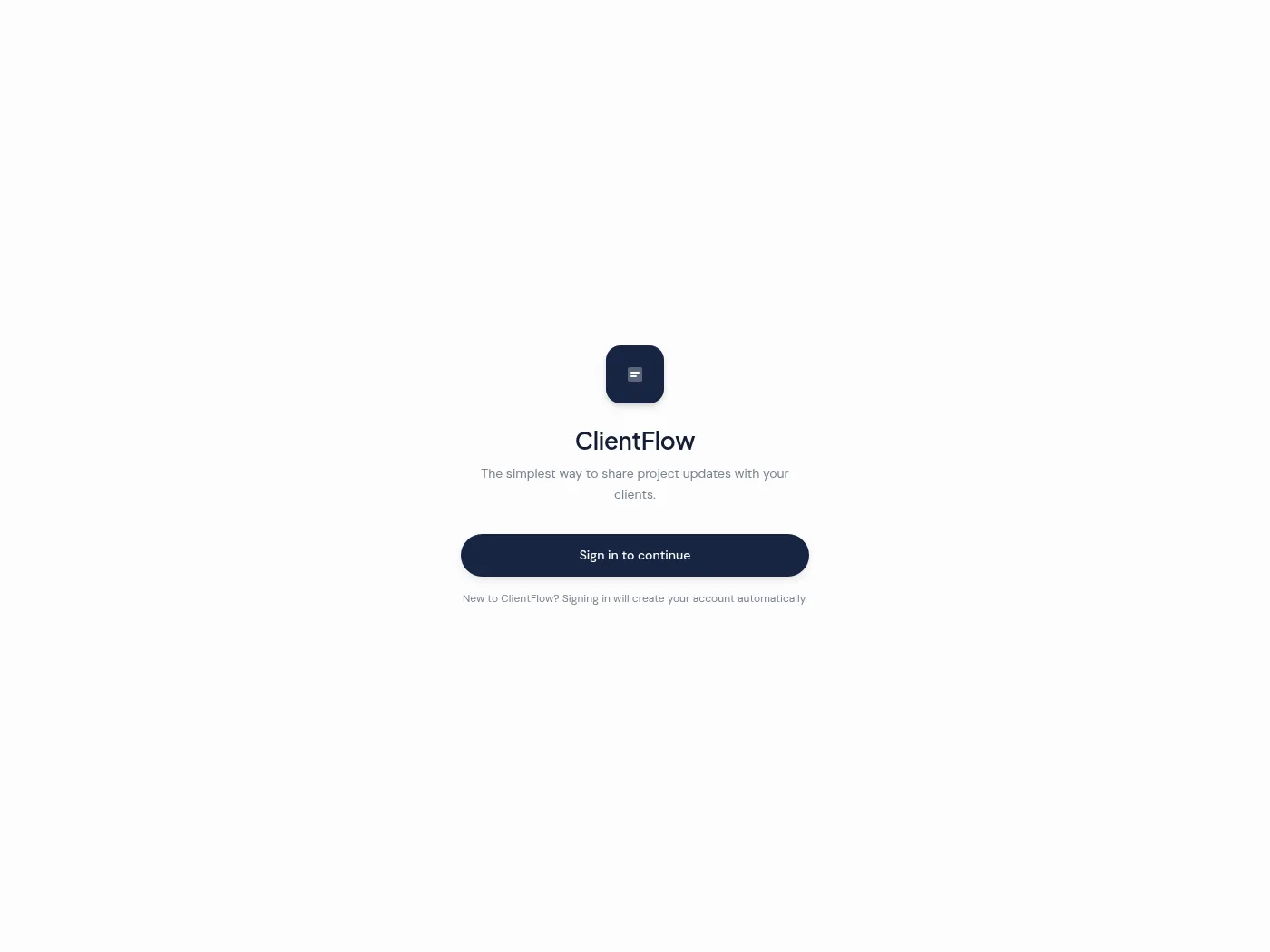 ClientFlow Portal