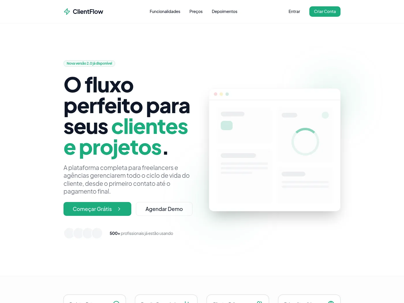 ClientFlow Plataforma