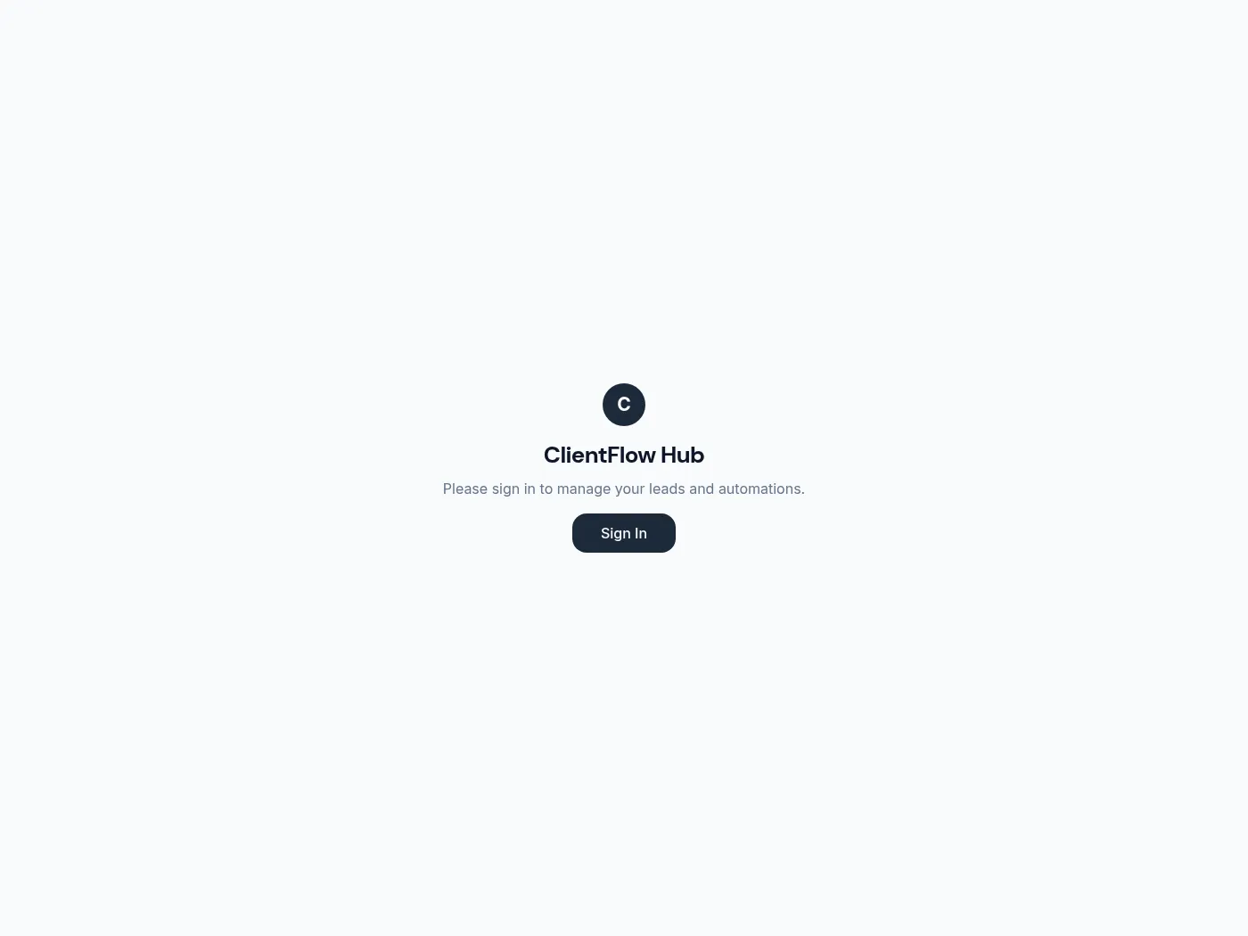ClientFlow Hub