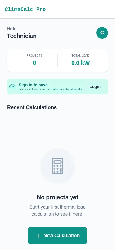 ClimaCalc Pro