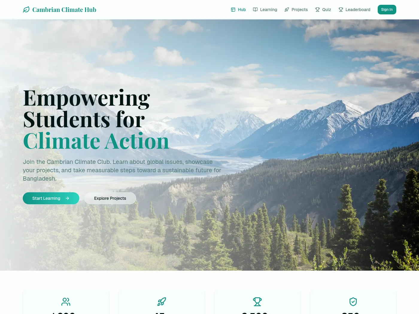 Cambrian Climate Hub