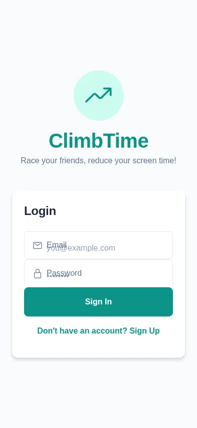 ClimbTime Widget