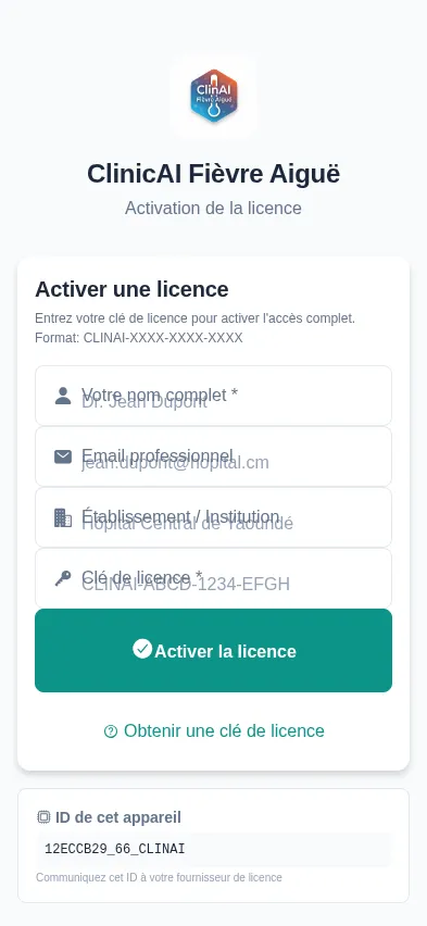 ClinicAI Fièvre Aiguë