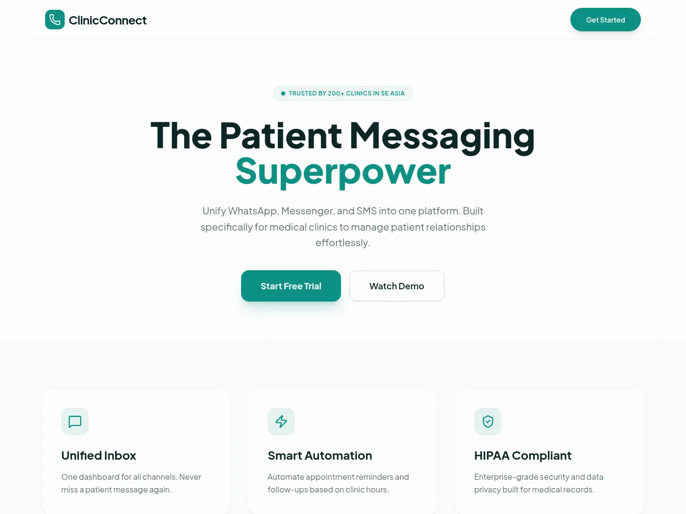 ClinicConnect Platform