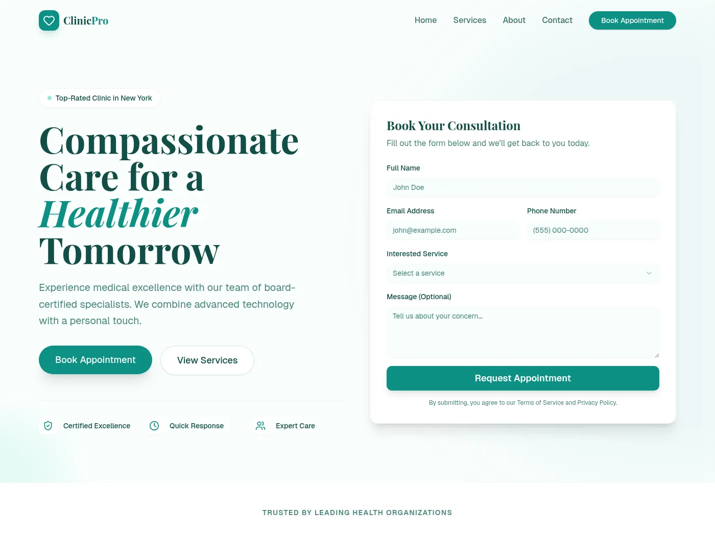 Clinic Funnel Pro